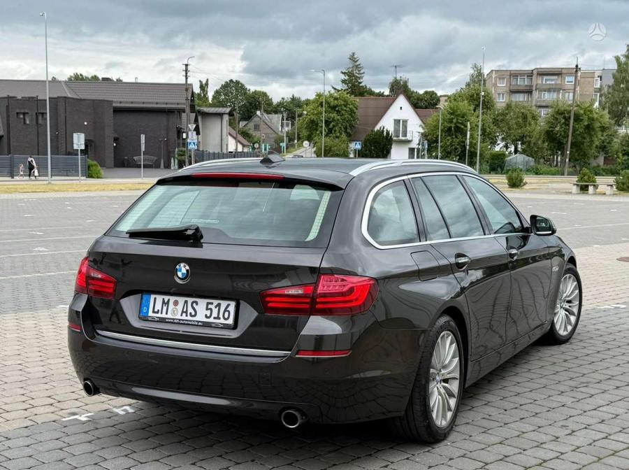 Brown BMW 535 2014 in Raseiniai, with an engine capacity of 3.00 L and mileage of 197 thousand km for 12000 €, photo 4 on AUTOMOTO.COM.LV