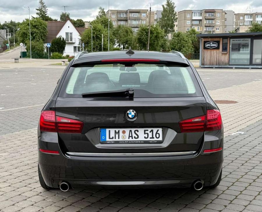 Brown BMW 535 2014 in Raseiniai, with an engine capacity of 3.00 L and mileage of 197 thousand km for 12000 €, photo 7 on AUTOMOTO.COM.LV