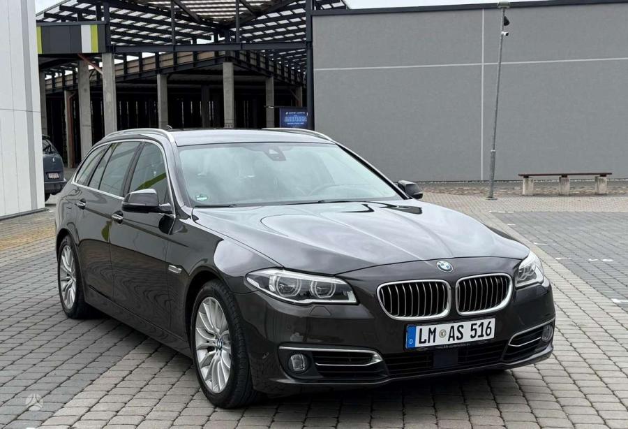 Brown BMW 535 2014 in Raseiniai, with an engine capacity of 3.00 L and mileage of 197 thousand km for 12000 €, photo 10 on AUTOMOTO.COM.LV