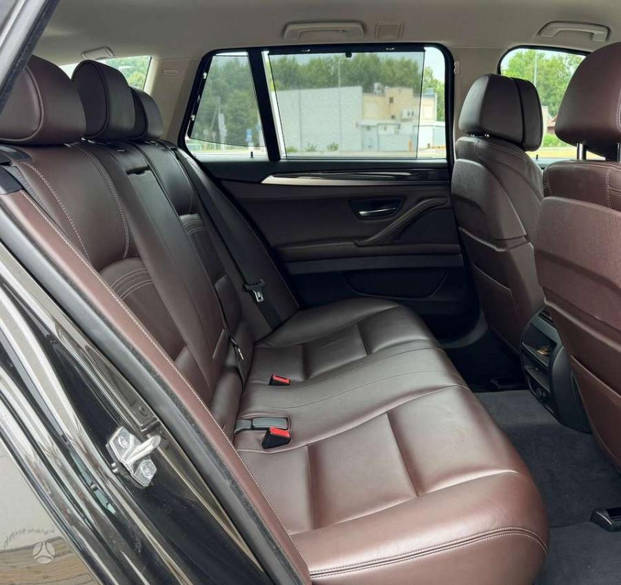 Brown BMW 535 2014 in Raseiniai, with an engine capacity of 3.00 L and mileage of 197 thousand km for 12000 €, photo 17 on AUTOMOTO.COM.LV