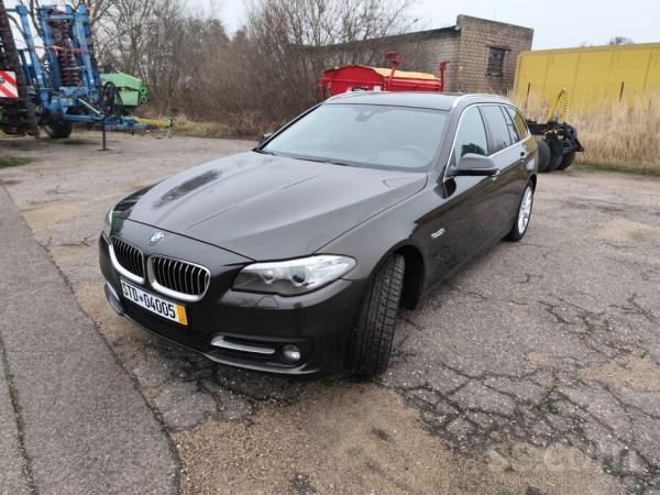 Brown BMW 535 2015 in Riga, with an engine capacity of 3.00 L and mileage of 217 thousand km for 15150 €, photo 1 on AUTOMOTO.COM.LV