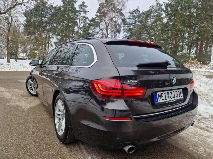 Brown BMW 535 2015 in Prienai, with an engine capacity of 3.00 L and mileage of 295 thousand km for 11999 €, photo 3 on AUTOMOTO.COM.LV