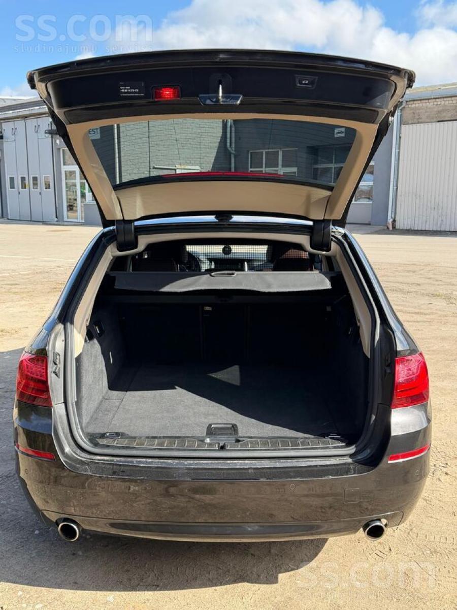 Brown BMW 535 2015 in Riga, with an engine capacity of 3.00 L and mileage of 217 thousand km for 13500 €, photo 4 on AUTOMOTO.COM.LV