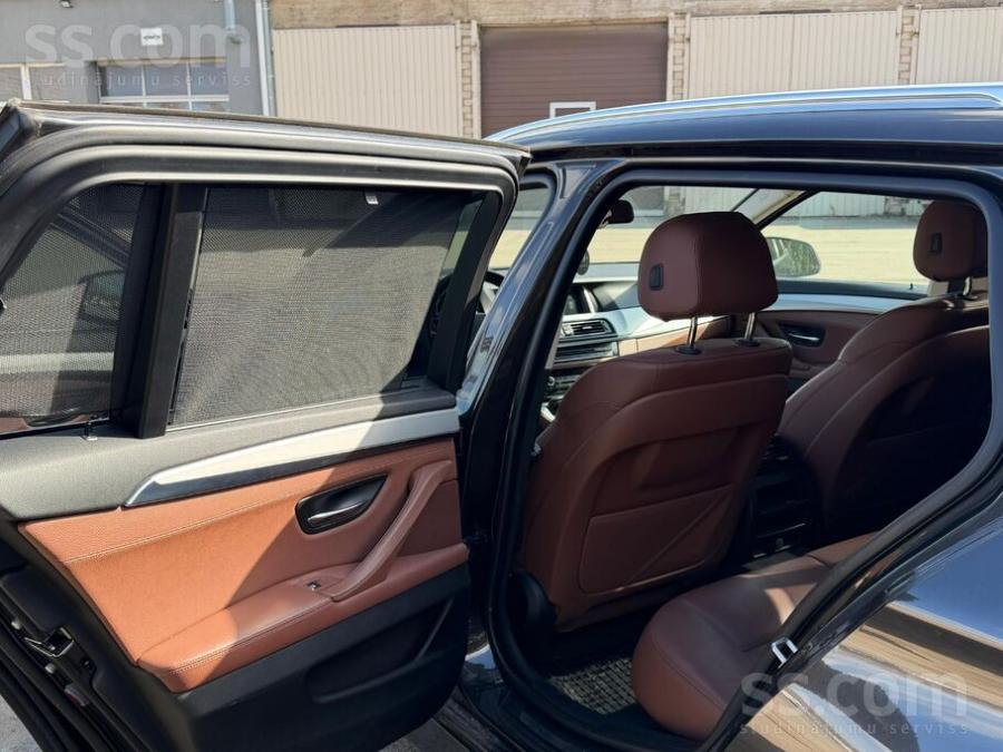 Brown BMW 535 2015 in Riga, with an engine capacity of 3.00 L and mileage of 217 thousand km for 13500 €, photo 5 on AUTOMOTO.COM.LV
