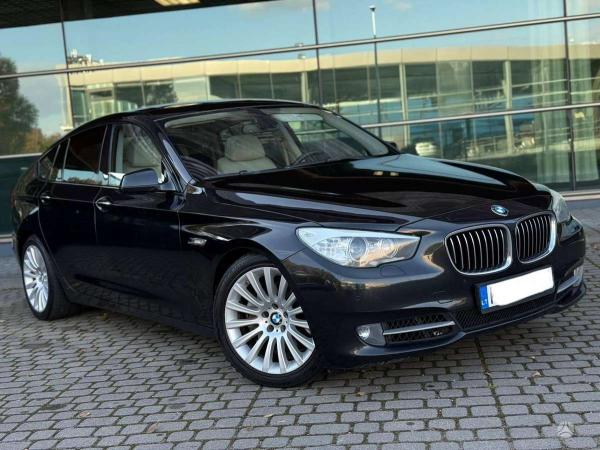 Black BMW 535 Gran Turismo 2010 in Klaipeda, with an engine capacity of 2.98 L and mileage of 235 thousand km for 7900 €, photo 2 on AUTOMOTO.COM.LV