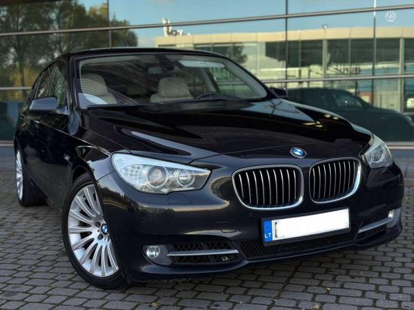 Black BMW 535 Gran Turismo 2010 in Klaipeda, with an engine capacity of 2.98 L and mileage of 235 thousand km for 7900 €, photo 4 on AUTOMOTO.COM.LV