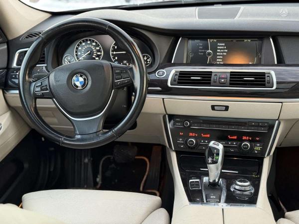 Black BMW 535 Gran Turismo 2010 in Klaipeda, with an engine capacity of 2.98 L and mileage of 235 thousand km for 8400 €, photo 8 on AUTOMOTO.COM.LV
