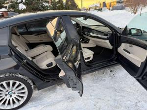 Black BMW 535 Gran Turismo 2010 in Klaipeda, with an engine capacity of 2.98 L and mileage of 235 thousand km for 8400 €, photo 29 on AUTOMOTO.COM.LV