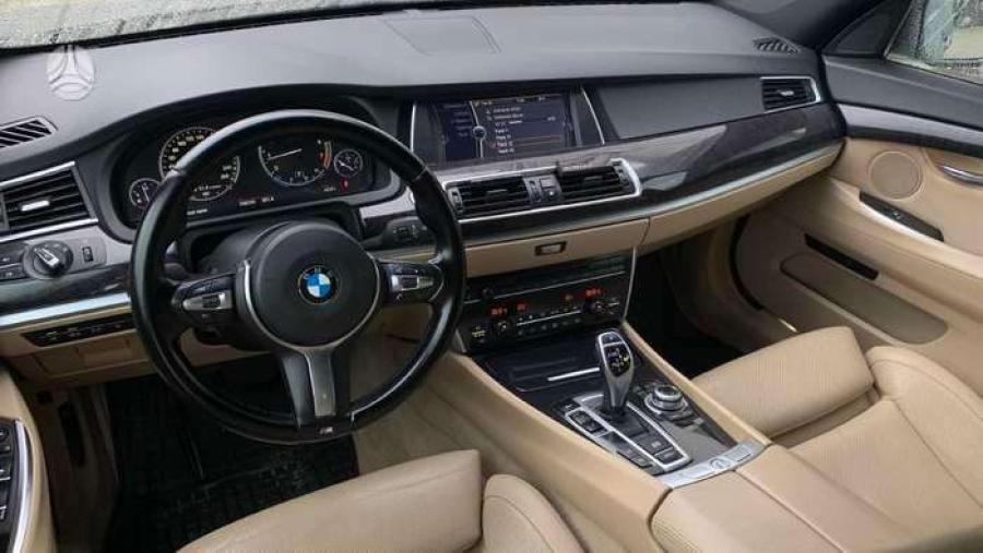 Melns BMW 535 Gran Turismo 2010 Alīta, ar dzinēja tilpumu 2.99 L un nobraukumu 184 tūkst. km par 14999 €, foto 9 vietnē AUTOMOTO.COM.LV