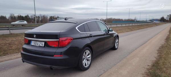 Melns BMW 535 Gran Turismo 2010 Kauņa, ar dzinēja tilpumu 2.98 L un nobraukumu 239 tūkst. km par 6500 €, foto 3 vietnē AUTOMOTO.COM.LV