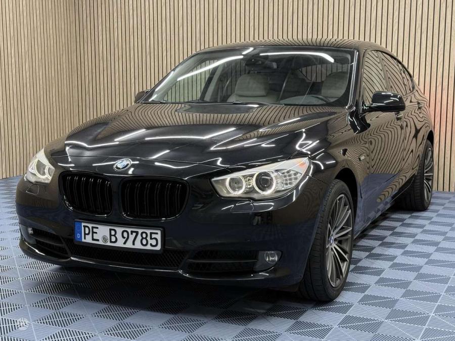 Black BMW 535 Gran Turismo 2010 in Marijampole, with an engine capacity of 2.99 L and mileage of 339 thousand km for 9999 €, photo 6 on AUTOMOTO.COM.LV