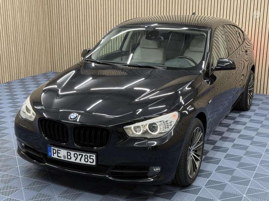 Black BMW 535 Gran Turismo 2010 in Marijampole, with an engine capacity of 2.99 L and mileage of 339 thousand km for 9999 €, photo 11 on AUTOMOTO.COM.LV
