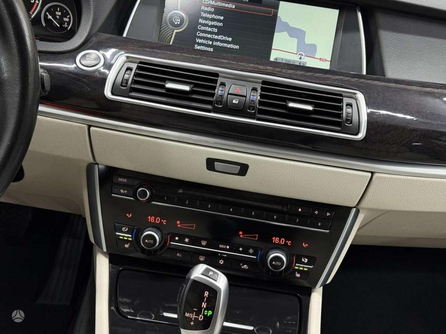 Black BMW 535 Gran Turismo 2010 in Marijampole, with an engine capacity of 2.99 L and mileage of 339 thousand km for 9999 €, photo 36 on AUTOMOTO.COM.LV