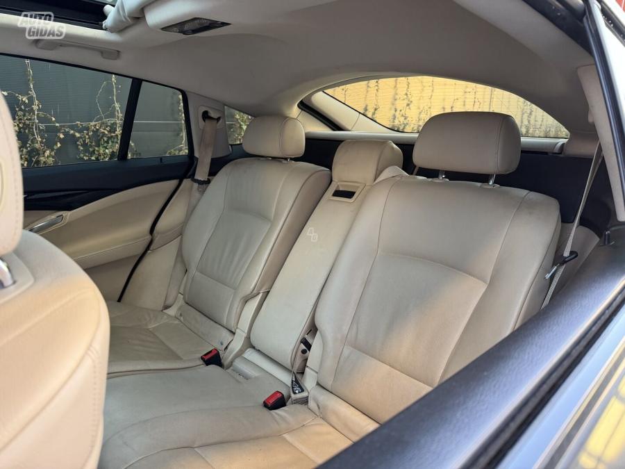 Melns BMW 535 Gran Turismo 2011 Klaipėda, ar dzinēja tilpumu 3.00 L un nobraukumu 306 tūkst. km par 7600 €, foto 13 vietnē AUTOMOTO.COM.LV