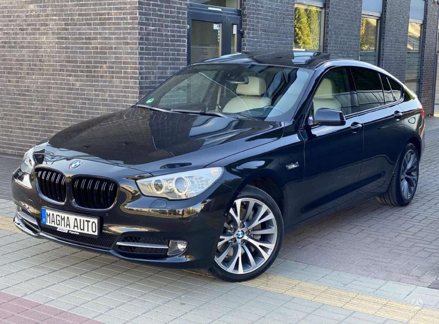 Black BMW 535 Gran Turismo 2012 in Marijampole, with an engine capacity of 2.99 L and mileage of 259 thousand km for 11650 €, photo 2 on AUTOMOTO.COM.LV