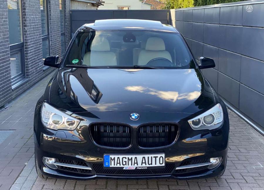 Black BMW 535 Gran Turismo 2012 in Marijampole, with an engine capacity of 2.99 L and mileage of 259 thousand km for 11650 €, photo 3 on AUTOMOTO.COM.LV