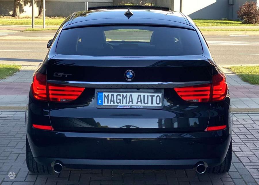 Black BMW 535 Gran Turismo 2012 in Marijampole, with an engine capacity of 2.99 L and mileage of 259 thousand km for 11650 €, photo 13 on AUTOMOTO.COM.LV