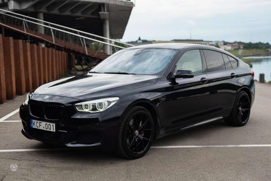 Black BMW 535 Gran Turismo 2013 in Kaunas, with an engine capacity of 2.99 L and mileage of 212 thousand km for 18500 €, photo 1 on AUTOMOTO.COM.LV