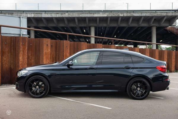 Melns BMW 535 Gran Turismo 2013 Kauņa, ar dzinēja tilpumu 2.99 L un nobraukumu 212 tūkst. km par 18500 €, foto 3 vietnē AUTOMOTO.COM.LV