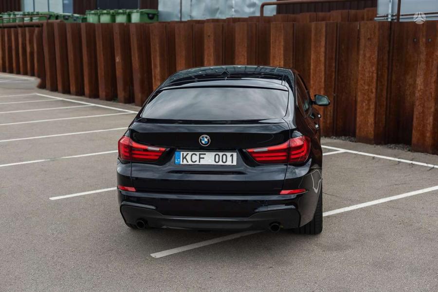 Black BMW 535 Gran Turismo 2013 in Kaunas, with an engine capacity of 2.99 L and mileage of 212 thousand km for 18500 €, photo 7 on AUTOMOTO.COM.LV