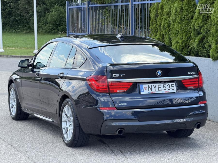 Melns BMW 535 Gran Turismo 2013 Viļņa, ar dzinēja tilpumu 2.90 L un nobraukumu 237 tūkst. km par 10000 €, foto 3 vietnē AUTOMOTO.COM.LV