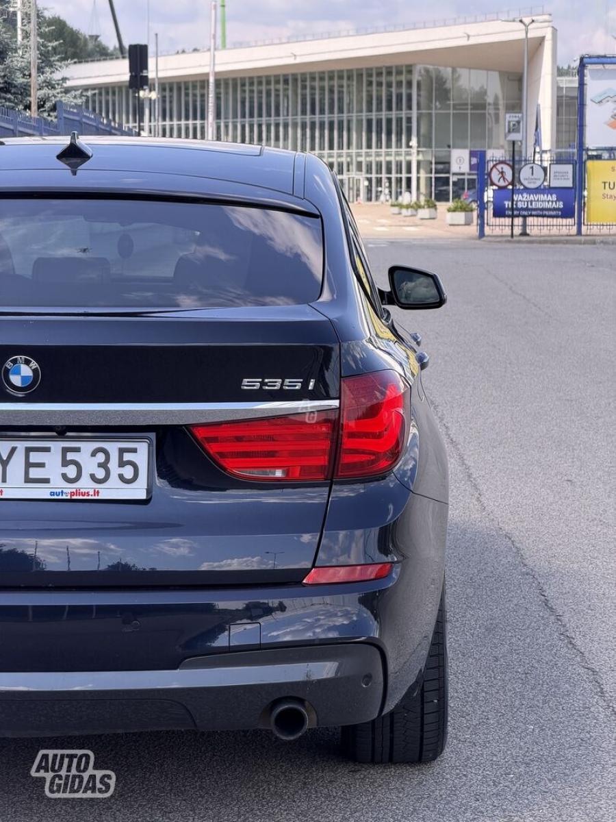 Melns BMW 535 Gran Turismo 2013 Viļņa, ar dzinēja tilpumu 2.90 L un nobraukumu 237 tūkst. km par 10000 €, foto 6 vietnē AUTOMOTO.COM.LV