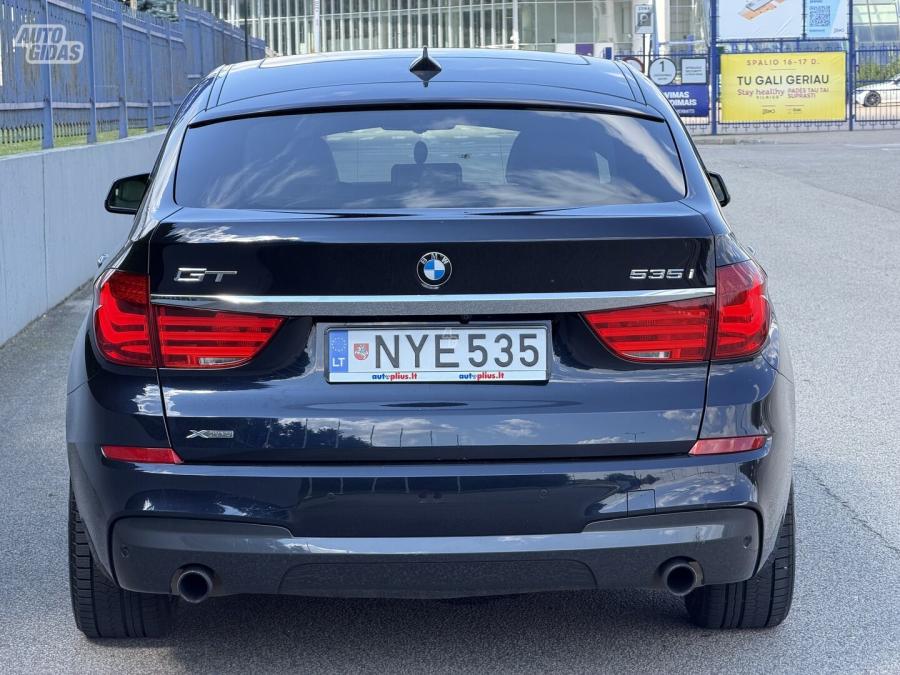 Melns BMW 535 Gran Turismo 2013 Viļņa, ar dzinēja tilpumu 2.90 L un nobraukumu 237 tūkst. km par 10000 €, foto 7 vietnē AUTOMOTO.COM.LV