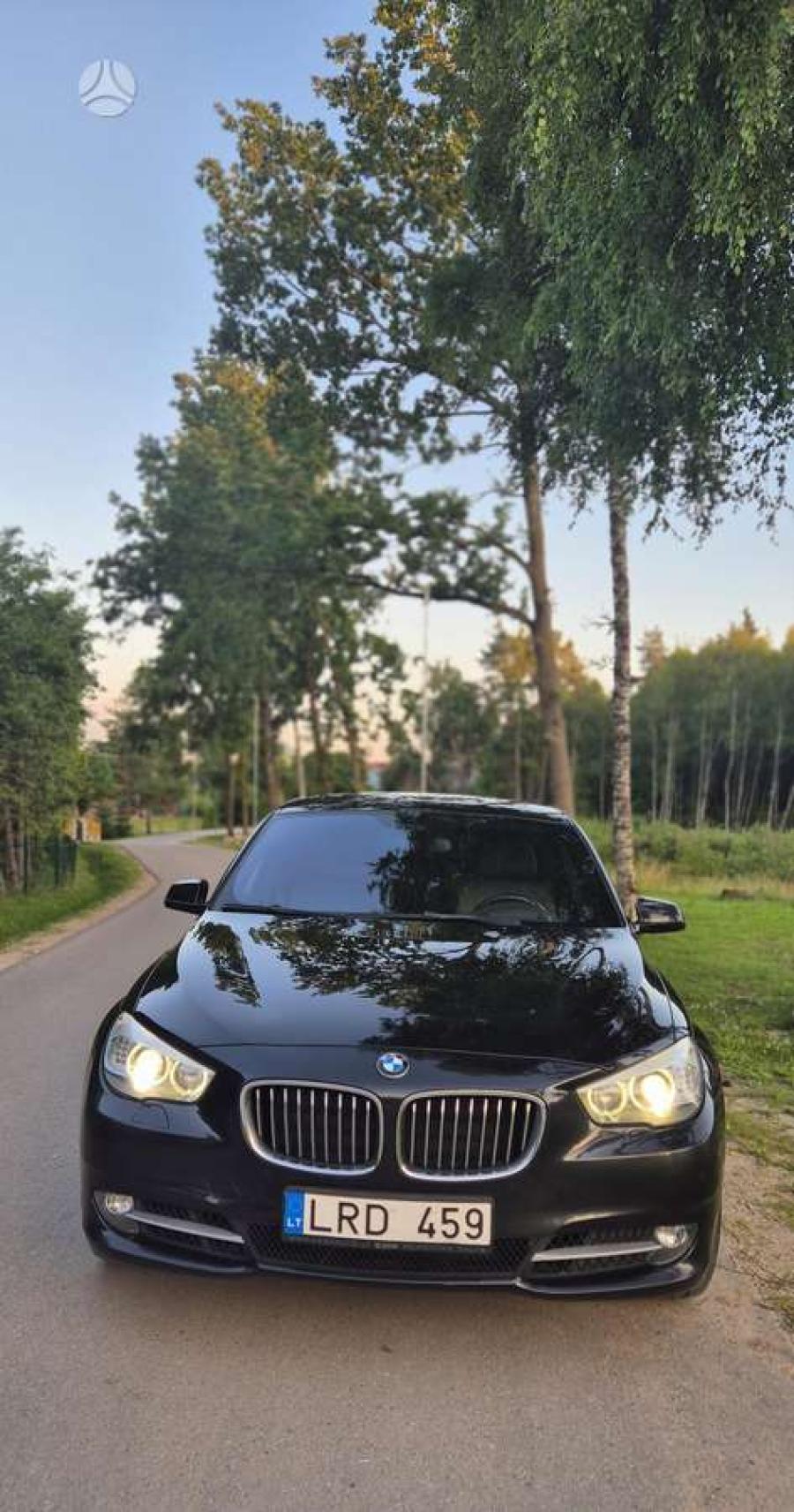 Melns BMW 535 Gran Turismo 2013 Viļņa, ar dzinēja tilpumu 3.00 L un nobraukumu 194 tūkst. km par 12950 €, foto 3 vietnē AUTOMOTO.COM.LV
