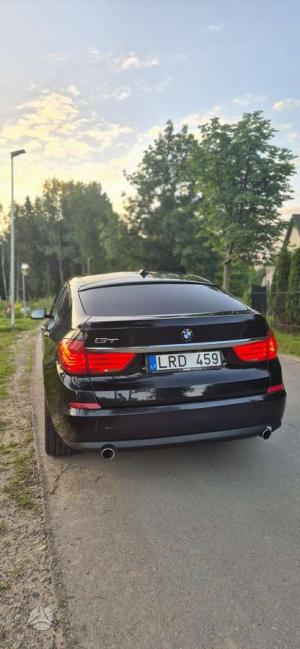 Melns BMW 535 Gran Turismo 2013 Viļņa, ar dzinēja tilpumu 3.00 L un nobraukumu 194 tūkst. km par 12950 €, foto 5 vietnē AUTOMOTO.COM.LV