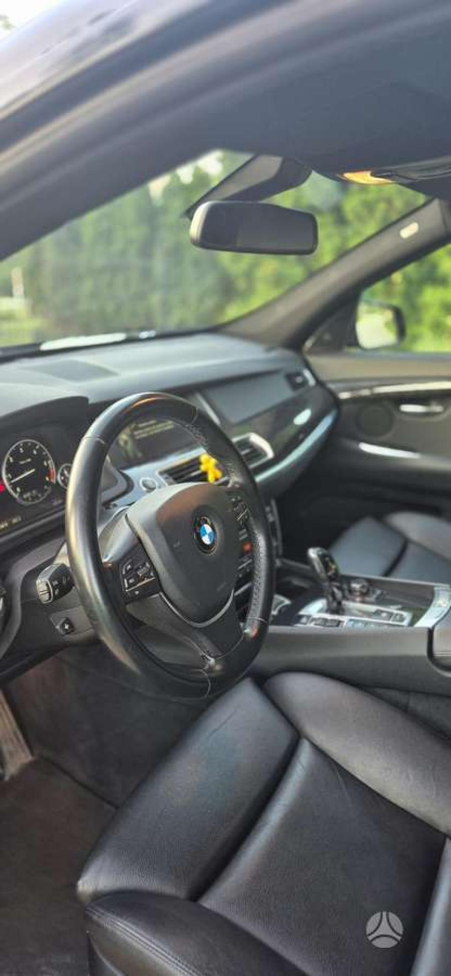 Melns BMW 535 Gran Turismo 2013 Viļņa, ar dzinēja tilpumu 3.00 L un nobraukumu 194 tūkst. km par 12950 €, foto 11 vietnē AUTOMOTO.COM.LV