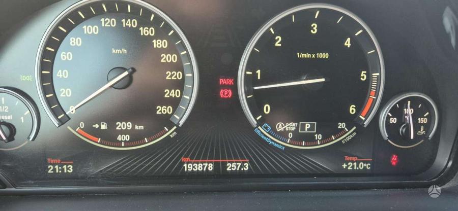 Melns BMW 535 Gran Turismo 2013 Viļņa, ar dzinēja tilpumu 3.00 L un nobraukumu 194 tūkst. km par 12950 €, foto 12 vietnē AUTOMOTO.COM.LV