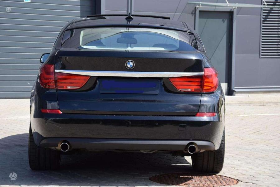 Melns BMW 535 Gran Turismo 2013 Viļņa, ar dzinēja tilpumu 2.99 L un nobraukumu 325 tūkst. km par 10999 €, foto 7 vietnē AUTOMOTO.COM.LV