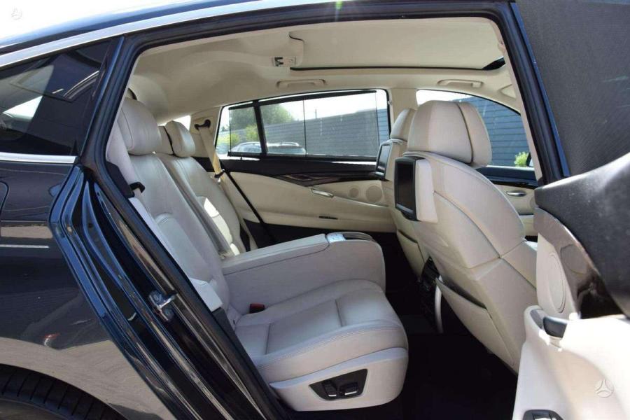 Melns BMW 535 Gran Turismo 2013 Viļņa, ar dzinēja tilpumu 2.99 L un nobraukumu 325 tūkst. km par 10999 €, foto 11 vietnē AUTOMOTO.COM.LV