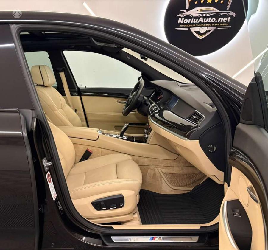 Melns BMW 535 Gran Turismo 2014 Marijampole, ar dzinēja tilpumu 2.99 L un nobraukumu 274 tūkst. km par 15850 €, foto 12 vietnē AUTOMOTO.COM.LV