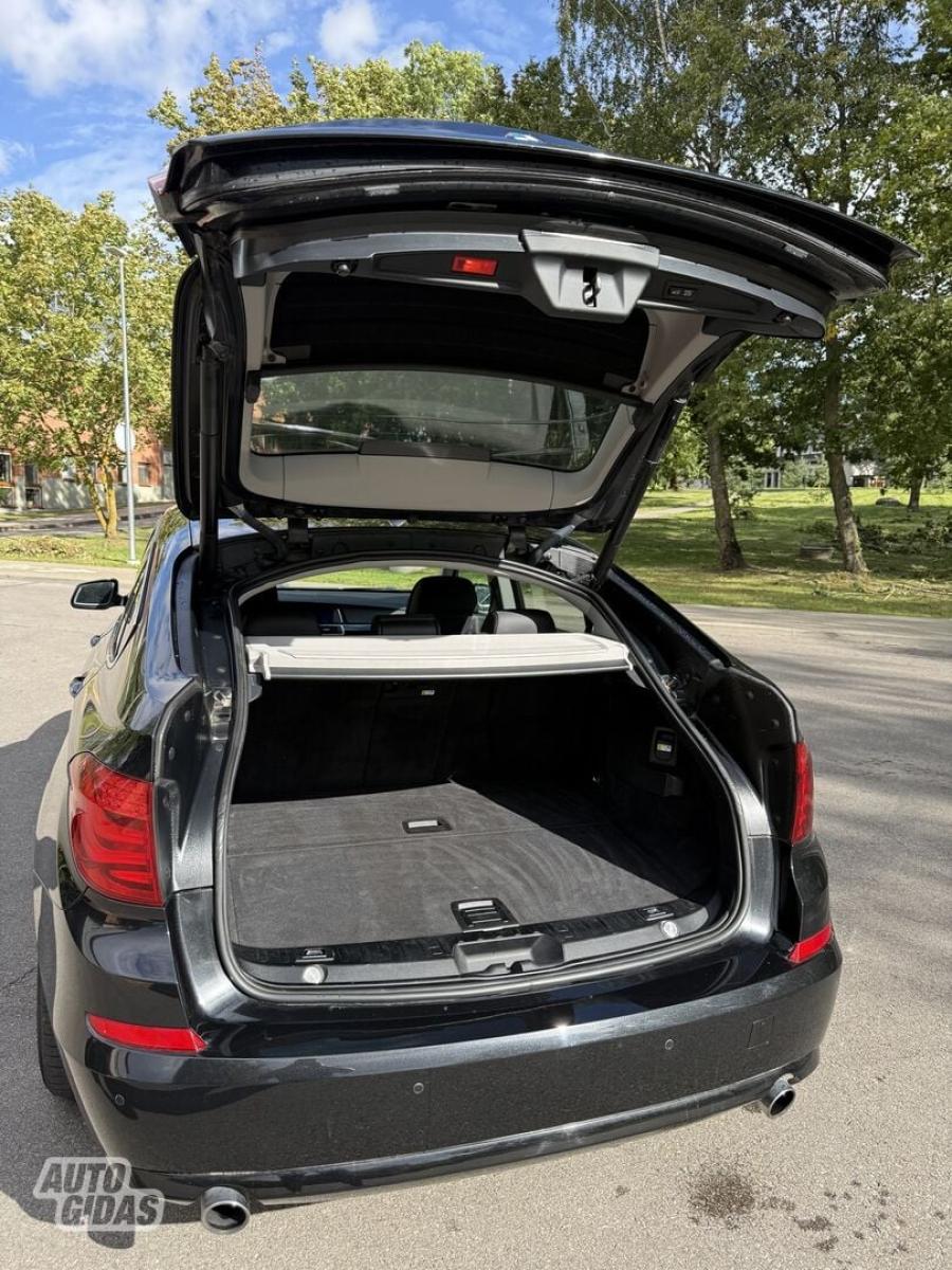 Black BMW 535 Gran Turismo 2013 in Marijampole, with an engine capacity of 3.50 L and mileage of 314 thousand km for 9200 €, photo 9 on AUTOMOTO.COM.LV