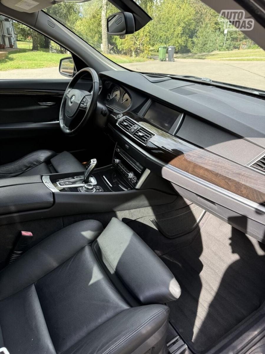 Black BMW 535 Gran Turismo 2013 in Marijampole, with an engine capacity of 3.50 L and mileage of 314 thousand km for 9200 €, photo 10 on AUTOMOTO.COM.LV