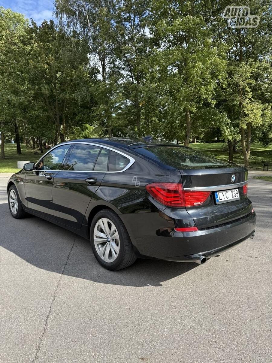 Black BMW 535 Gran Turismo 2013 in Marijampole, with an engine capacity of 3.50 L and mileage of 314 thousand km for 9200 €, photo 7 on AUTOMOTO.COM.LV