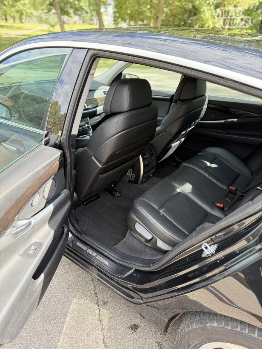Black BMW 535 Gran Turismo 2013 in Marijampole, with an engine capacity of 3.50 L and mileage of 314 thousand km for 9200 €, photo 14 on AUTOMOTO.COM.LV
