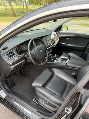 Black BMW 535 Gran Turismo 2013 in Marijampole, with an engine capacity of 3.50 L and mileage of 314 thousand km for 9000 €, photo 15 on AUTOMOTO.COM.LV