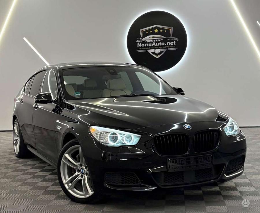 Black BMW 535 Gran Turismo 2013 in Marijampole, with an engine capacity of 2.99 L and mileage of 195 thousand km for 14999 €, photo 1 on AUTOMOTO.COM.LV