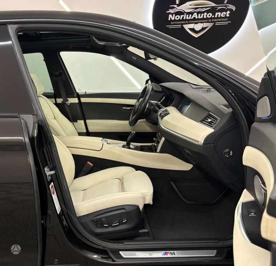Black BMW 535 Gran Turismo 2013 in Marijampole, with an engine capacity of 2.99 L and mileage of 195 thousand km for 14999 €, photo 38 on AUTOMOTO.COM.LV