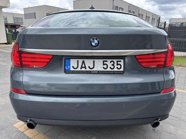 Blue BMW 535 Gran Turismo 2011 in Kaunas, with an engine capacity of 2.98 L and mileage of 320 thousand km for 5999 €, photo 6 on AUTOMOTO.COM.LV