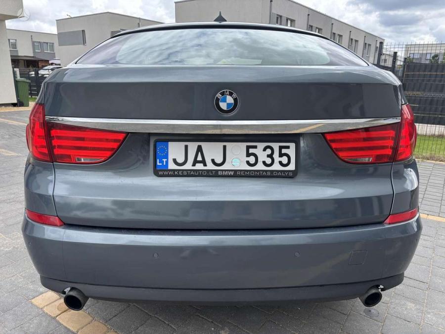 Blue BMW 535 Gran Turismo 2011 in Kaunas, with an engine capacity of 2.98 L and mileage of 320 thousand km for 5999 €, photo 7 on AUTOMOTO.COM.LV