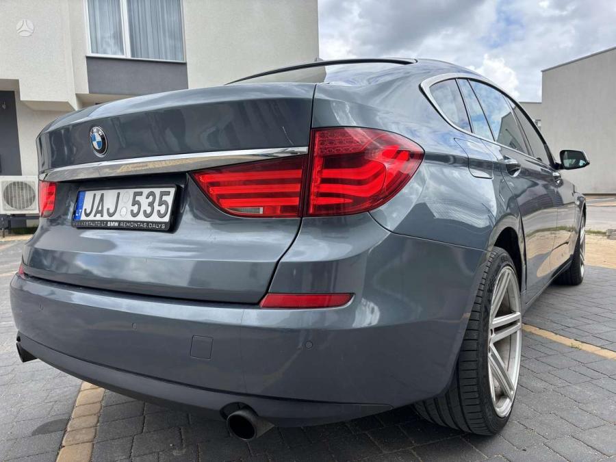Blue BMW 535 Gran Turismo 2011 in Kaunas, with an engine capacity of 2.98 L and mileage of 320 thousand km for 5999 €, photo 9 on AUTOMOTO.COM.LV