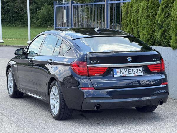 Blue BMW 535 Gran Turismo 2013 in Vilnius, with an engine capacity of 2.98 L and mileage of 237 thousand km for 10000 €, photo 2 on AUTOMOTO.COM.LV