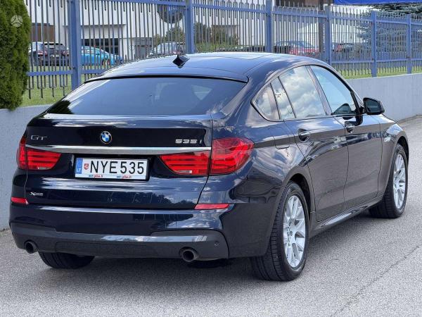 Blue BMW 535 Gran Turismo 2013 in Vilnius, with an engine capacity of 2.98 L and mileage of 237 thousand km for 10000 €, photo 6 on AUTOMOTO.COM.LV