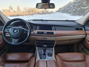 Brown BMW 535 Gran Turismo 2012 in Vilnius, with an engine capacity of 2.98 L and mileage of 405 thousand km for 13000 €, photo 19 on AUTOMOTO.COM.LV