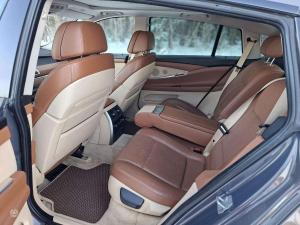 Brown BMW 535 Gran Turismo 2012 in Vilnius, with an engine capacity of 2.98 L and mileage of 405 thousand km for 13000 €, photo 23 on AUTOMOTO.COM.LV