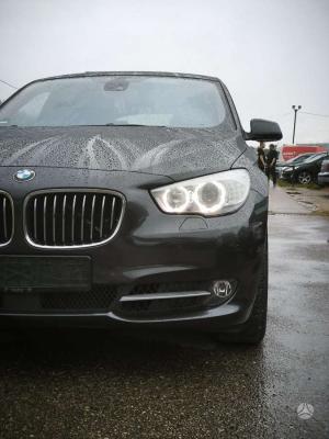 Pelēks BMW 535 Gran Turismo 2010 Viļņa, ar dzinēja tilpumu 2.99 L un nobraukumu 375 tūkst. km par 9900 €, foto  vietnē AUTOMOTO.COM.LV