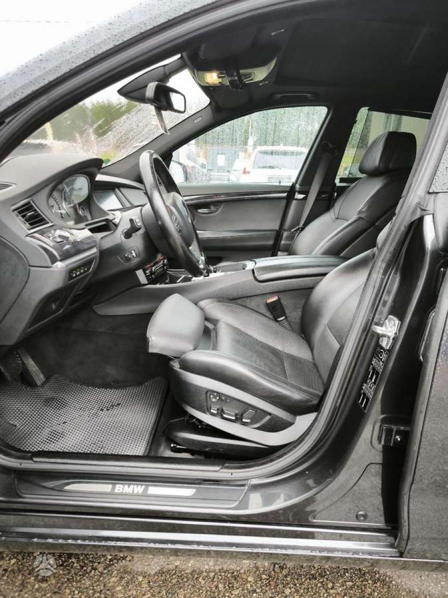 Grey BMW 535 Gran Turismo 2010 in Vilnius, with an engine capacity of 2.99 L and mileage of 375 thousand km for 9900 €, photo 5 on AUTOMOTO.COM.LV
